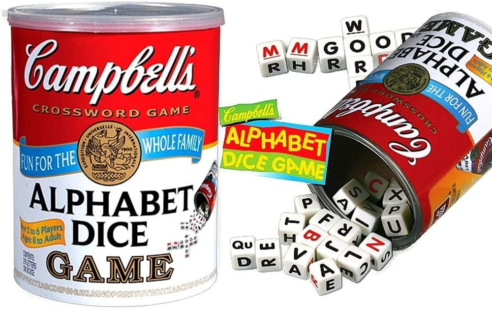 Campbell's Alphabet Dice Game, Crossword Game! Fun for the Whole Famil ...