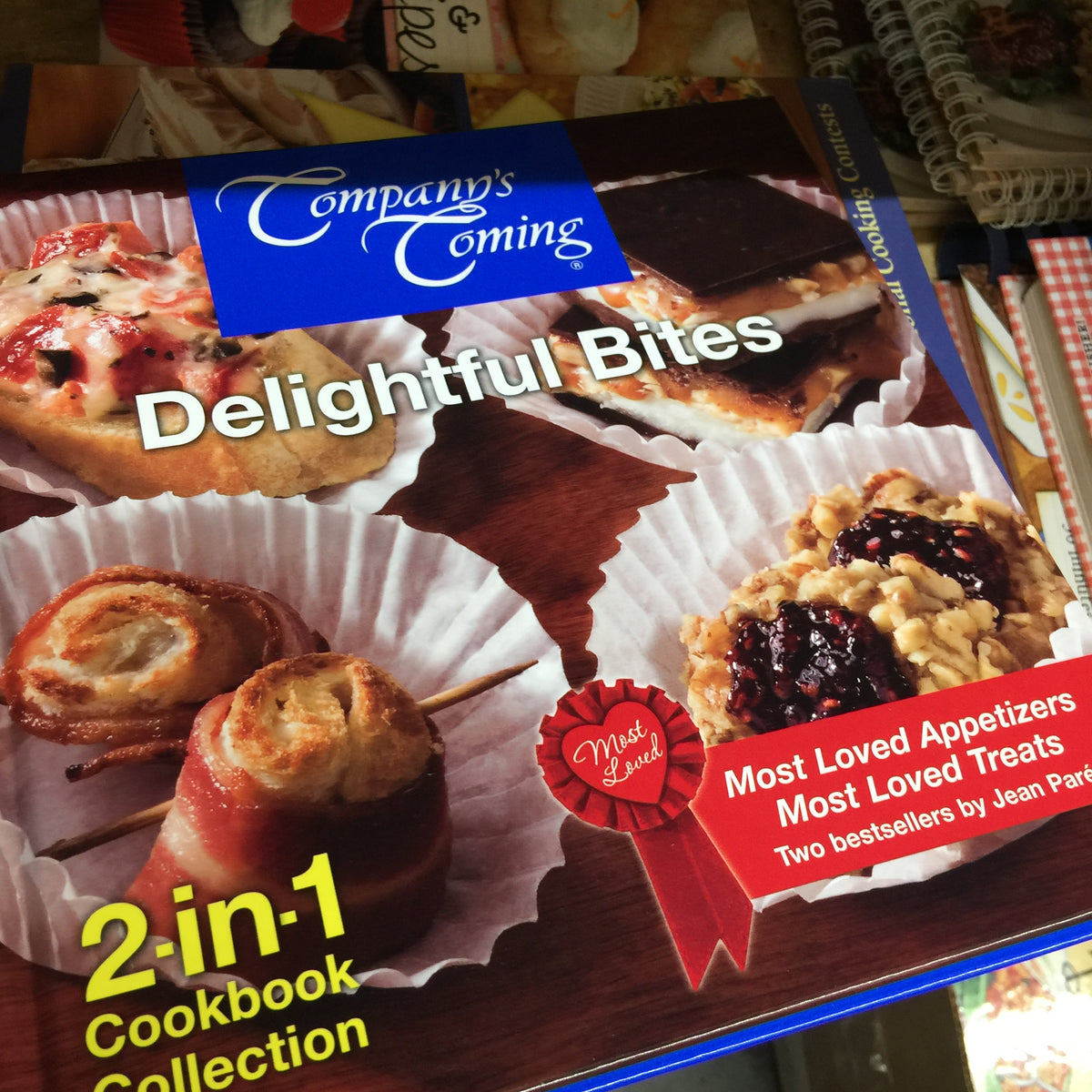 New Company's Coming Delightful Bites Hardcover! Create delicious nibb ...