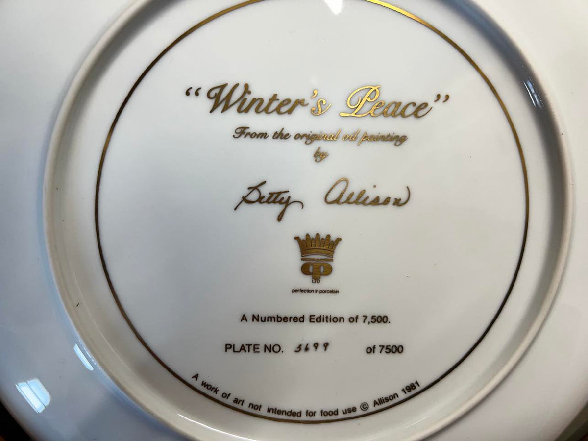 NEW Framed collectible vintage Betty Allison 1981 Collector's Edition ...