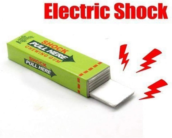 NEW 1PC Simplefirst Shocking Gum, Funny Shock Gag Electric Shocking Pu ...