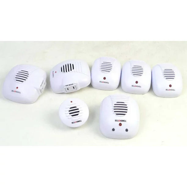 NEW Bell & Howell Ultrasonic Set of 8 Plug-In Pest Repellers! Plug In ...