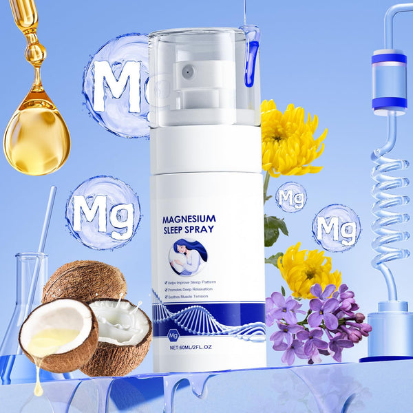 NEW Sealed, Pure Magnesium Sleep Spray, Skin & Body Magnesium Oil Extr ...