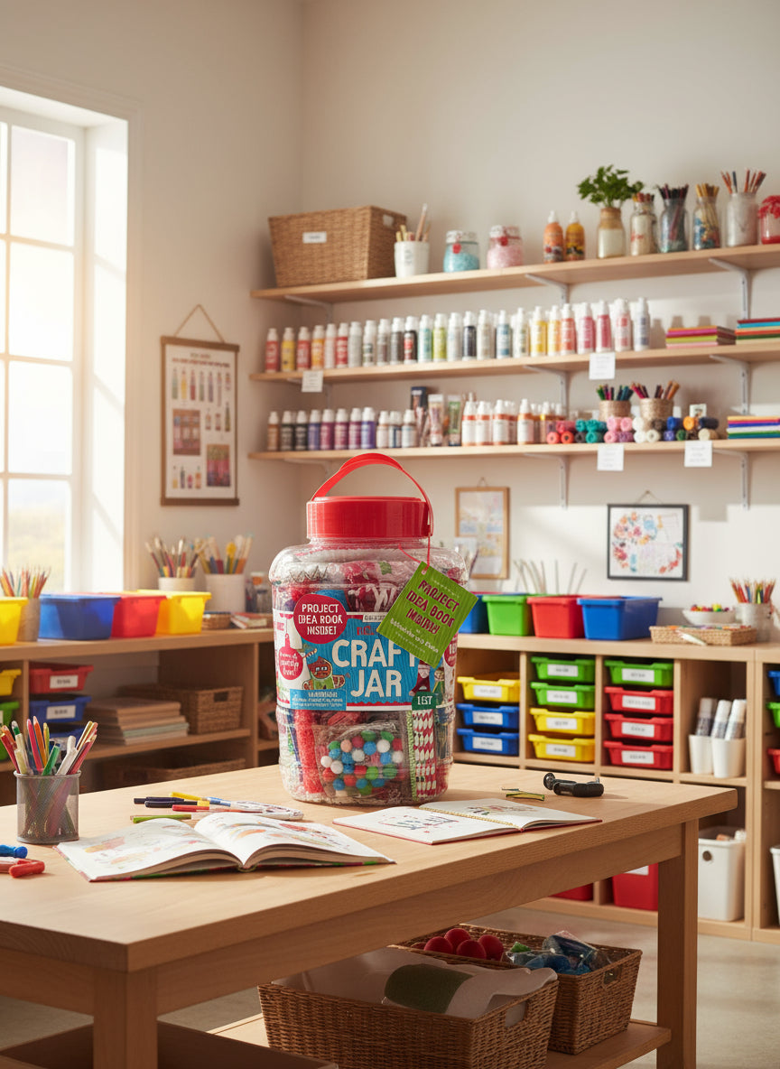 NEW Retails $40, Bendon Over 100 Holiday Projects Jumbo Sized Craft Ja ...