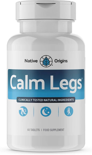 New sealed Calm Legs. Iron, Magnesium, and Valerian Root (60 Tablets ...