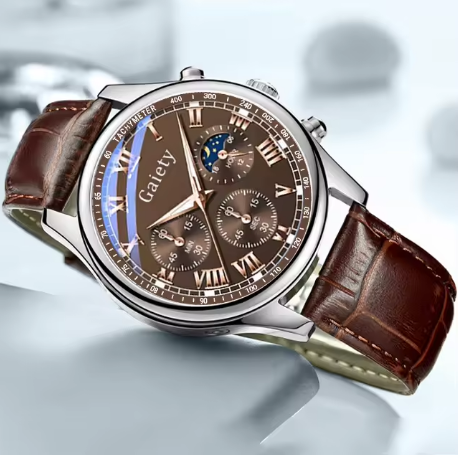NEW GAIETY Men's Quartz Watch Luxury Brand Waterproof Wristwatches Mal ...
