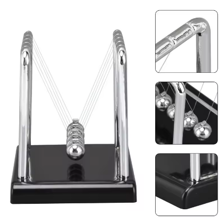 NEW Mini Newton's Pendulum Balance Balls Perpetual Motion Desk Toy Phy ...