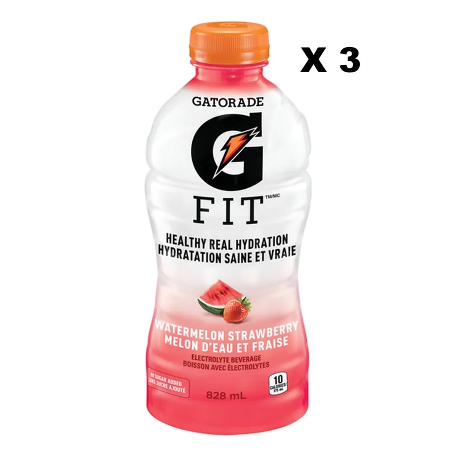 NEW Large 828 ml Gatorade Watermelon Strawberry Sport Drink, 3pk! Elec ...