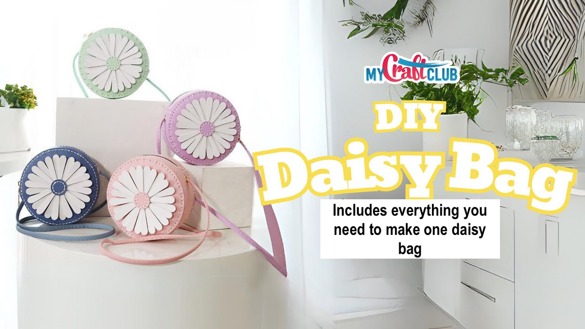 New My Craft Club DIY Daisy Bag! Includes everything you need to make ...