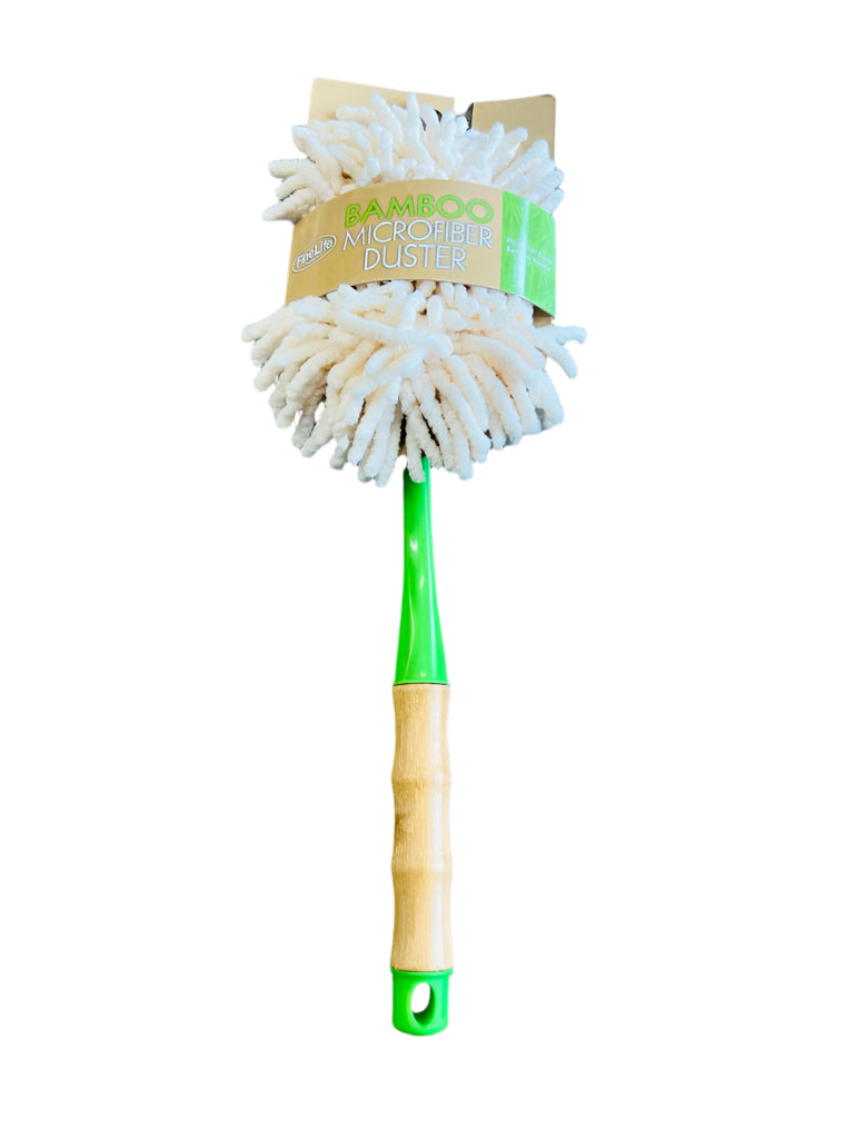 New Finelife Products Bamboo Microfiber Duster – The Warehouse Liquidation
