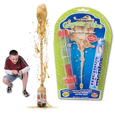 New Give the Gift of Wonder: Mentos Geyser Tube Experiment Kit – The ...
