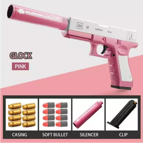 New Plastic Shell Ejection Toy Soft Bullet Gun Airsof Sniper Shooting ...