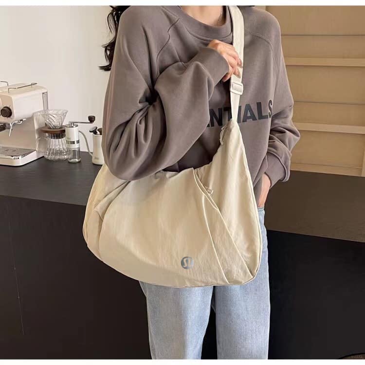 New LU LU Inspired Dupe Solid Color Messengers Bag for Women Japanese ...