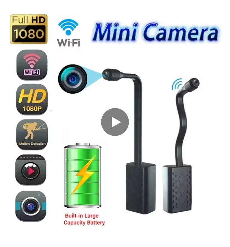 New Mini WiFi Camera HD Indoor Camera 1080P Security Surveillance IP C ...