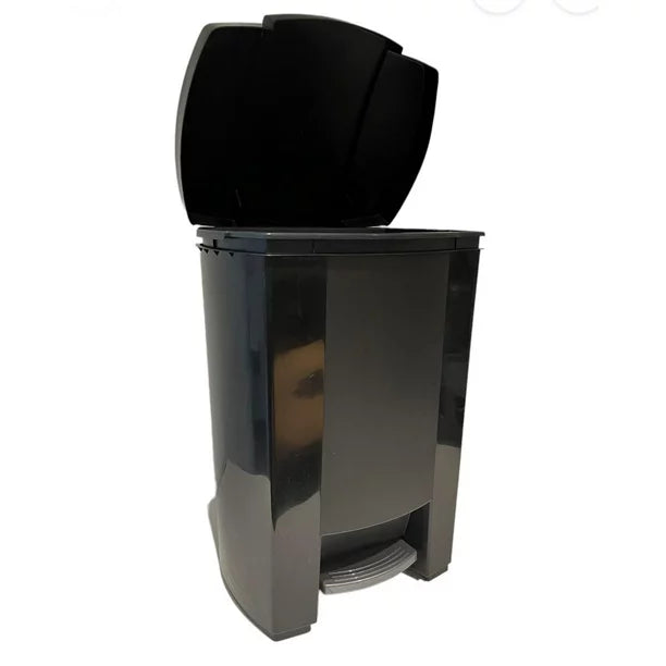 New Mistral® 19L Classic Step Can Black, 19 litre capacity with remova ...