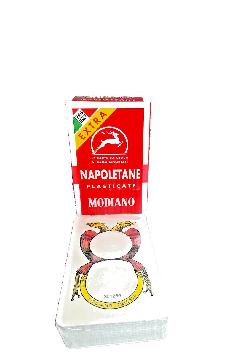 New Napoletane 97/25 Modiano Regional Italian Playing Cards - 2 Pack ...