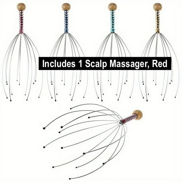 New Relax and Unwind with this Octopus Head Massager - Remove Muscle T ...