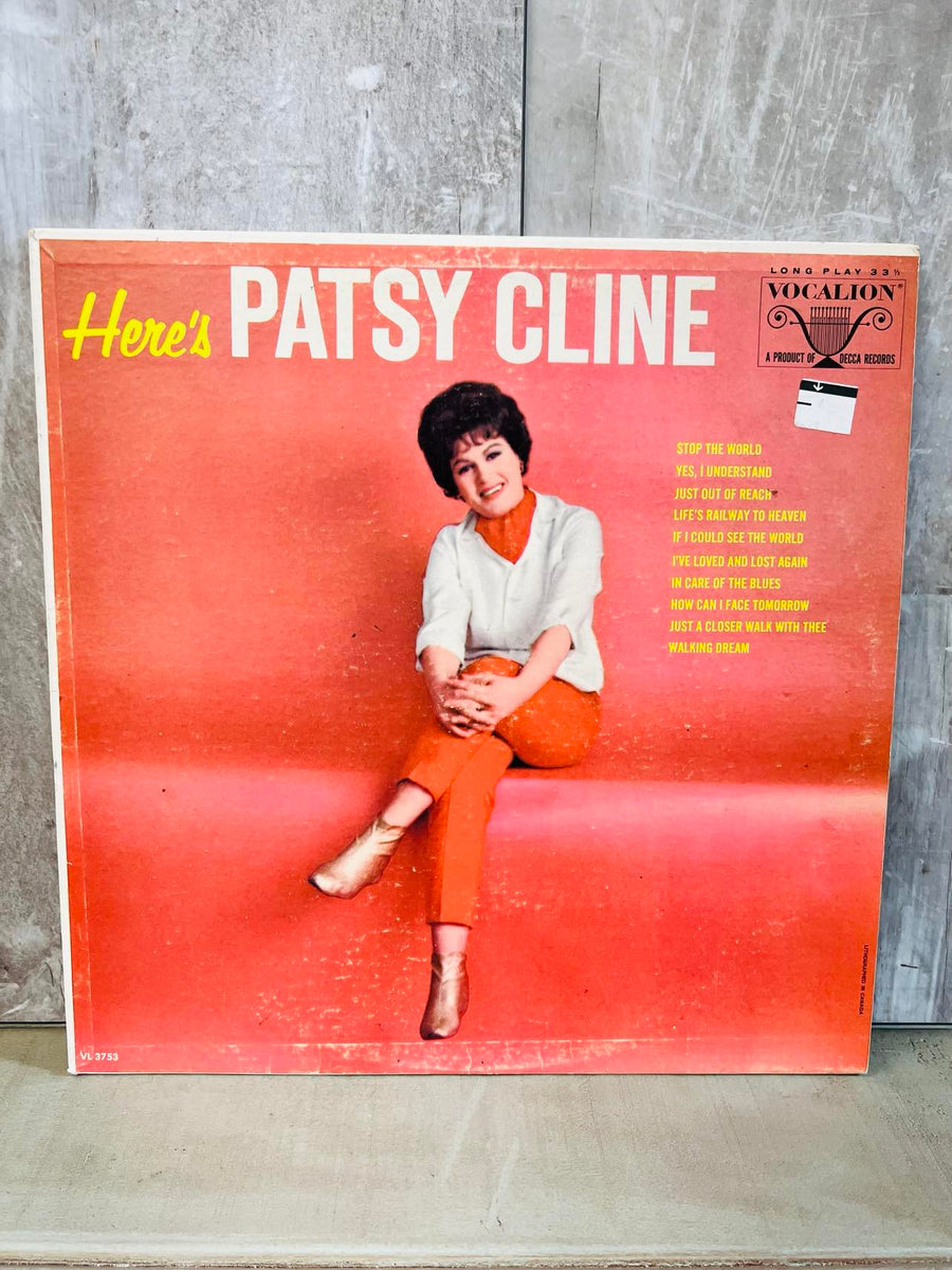 Collectible Patsy Cline Vinyl Record – The Warehouse Liquidation