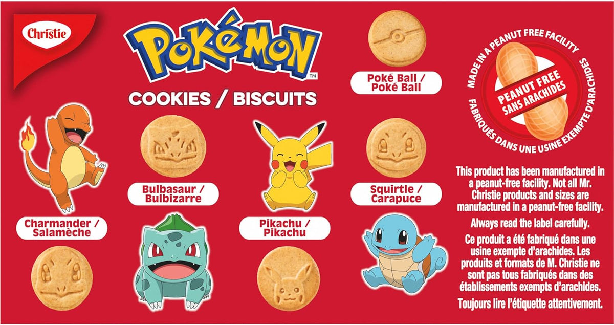 Christie, Pokemon Honey Snack Pack Cookies, Honey Cookies, School Snac ...