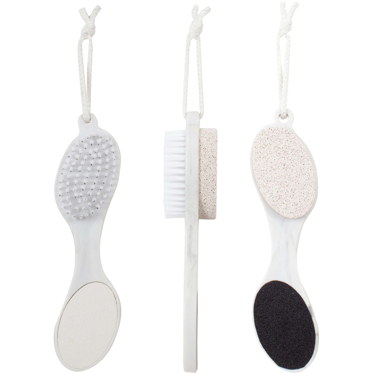 New Quo Beauty Marble 4 Sided Foot File, 1 Piece (Photo shows the fron ...