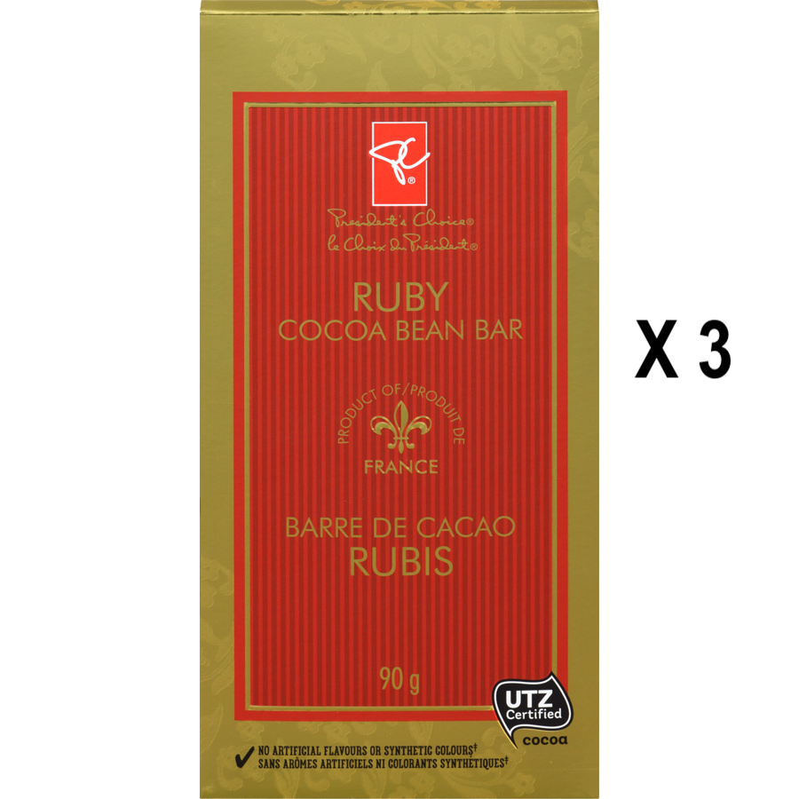 New 3 Pack PC Ruby Cocoa Bean Bar 90 g Retails $10.50+ – The Warehouse ...