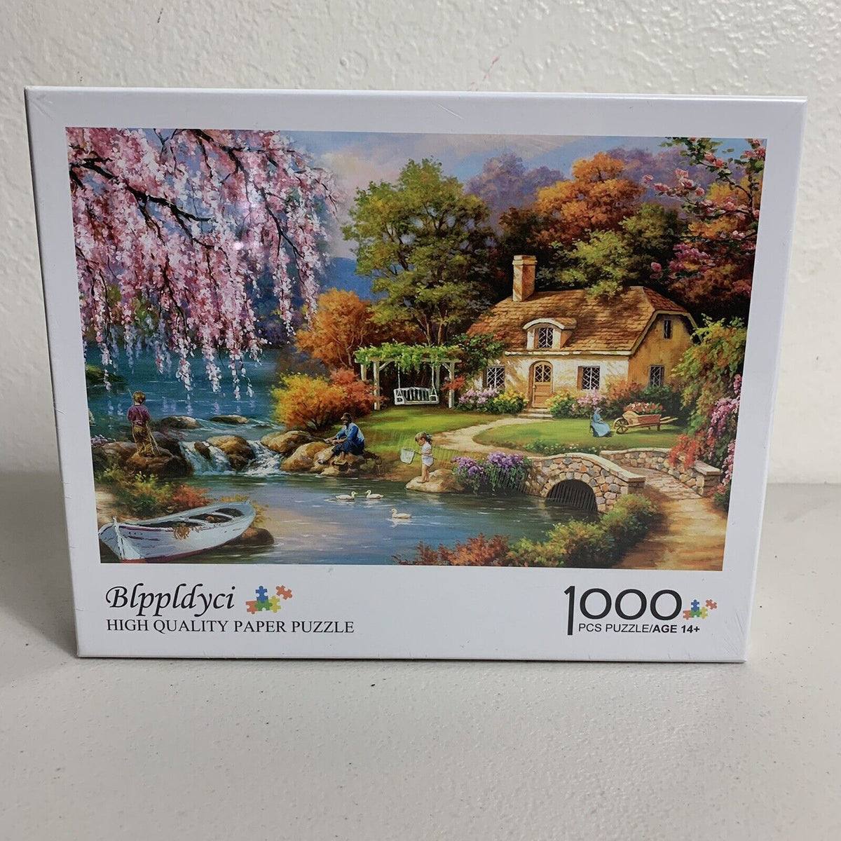 NEW Blppldyci Mini Jigsaw High Quality Paper Puzzle 1000 Pieces Sakura ...