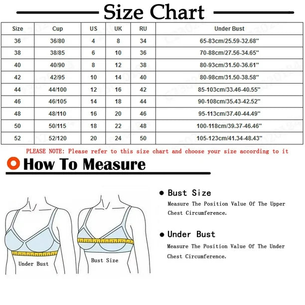 New Bras for Women - 3 Pack Snap Front Closure Bras Floral Print Lace ...