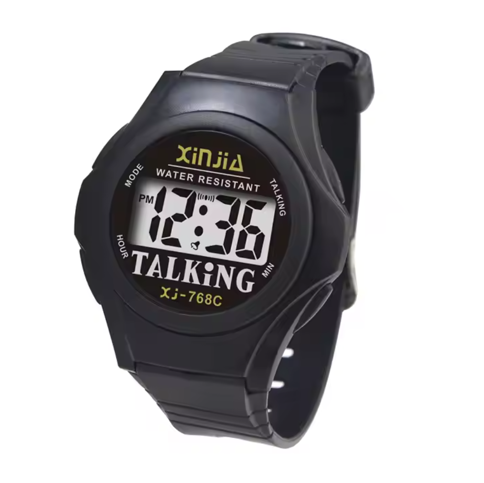 New Xj-768 Digital Talking Watch – The Warehouse Liquidation