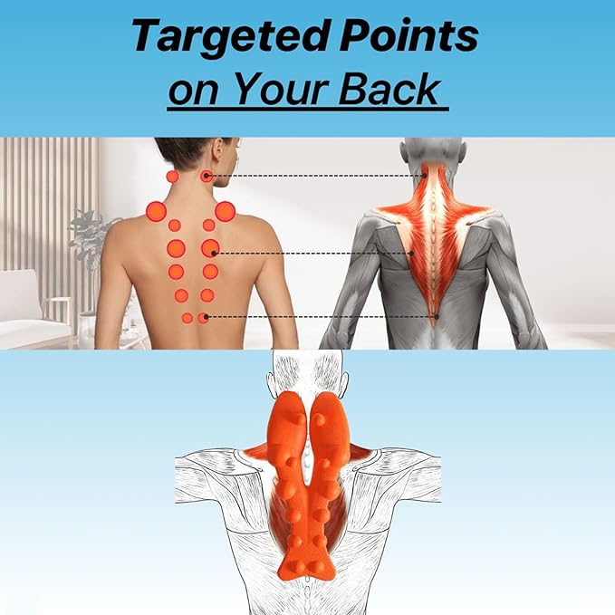 New Therapoint Trapezius Trigger Point Massager Stretcher for back &am ...
