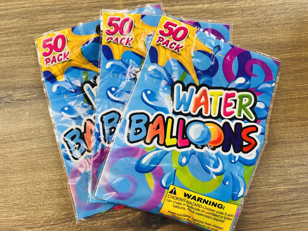 New 150 Pack Pack Water Balloons Eco-Friendly Latex Water Bomb Balloon ...