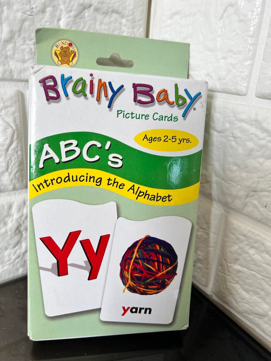 Brainy Baby ABC's Flashcards, Introducing the Alphabet! 3-5 Yrs – The ...