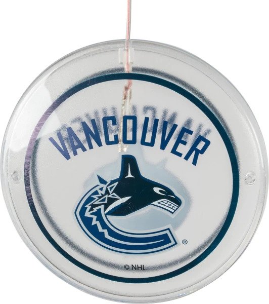New in box! Vancouver Canucks LED Solar Light Up Wind Chime – The ...