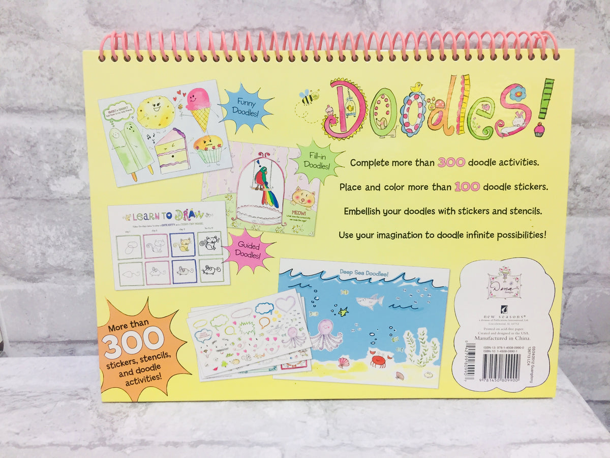 My Doodles Activity Pad! Includes over 300 Doodle Activities & More Th ...