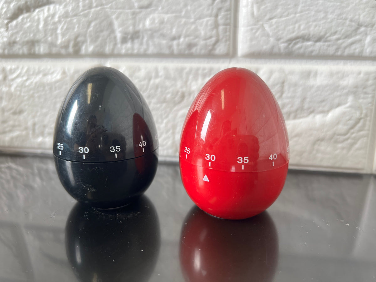 New 60 Minute Mechanical Kitchen Egg Timers, set of 2! – The Warehouse ...