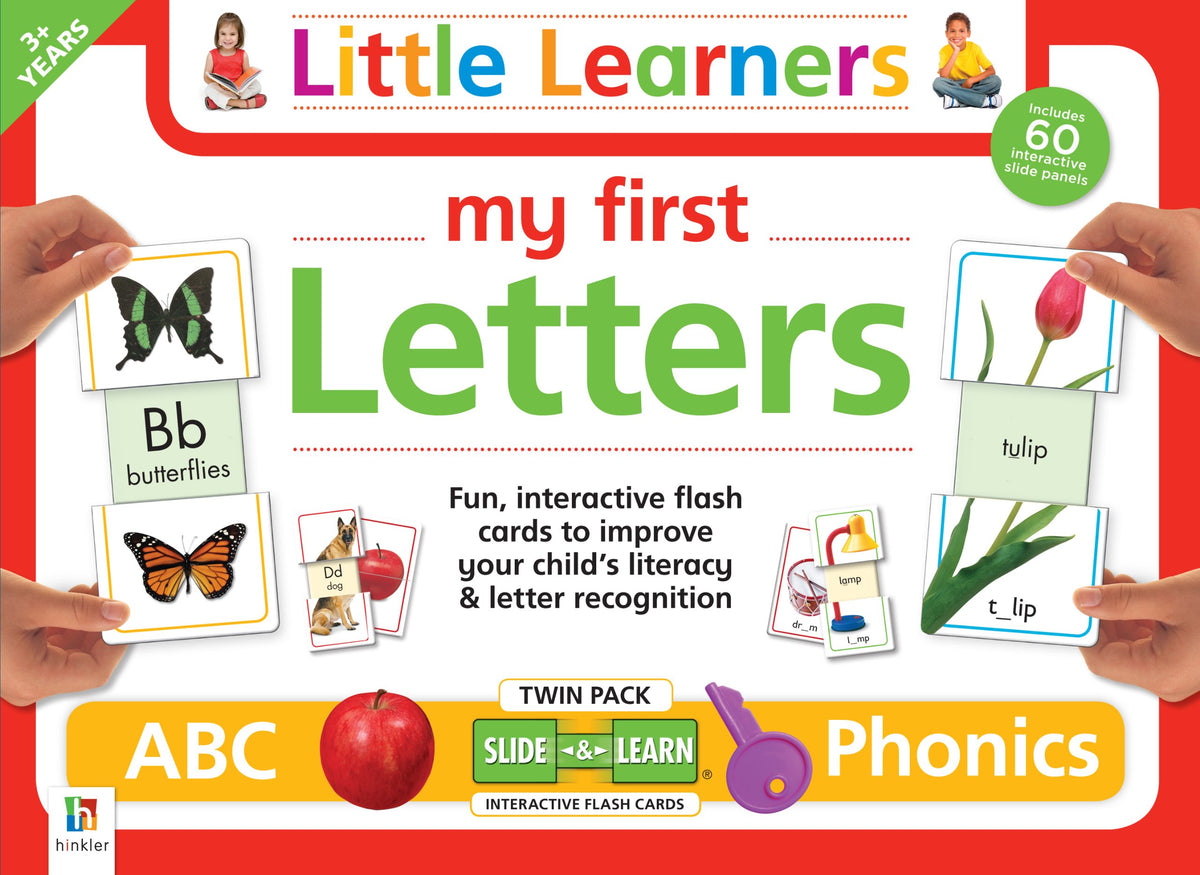 My First Letters: ABC & Phonics Flashcards Twin Pack Hardcover – The ...