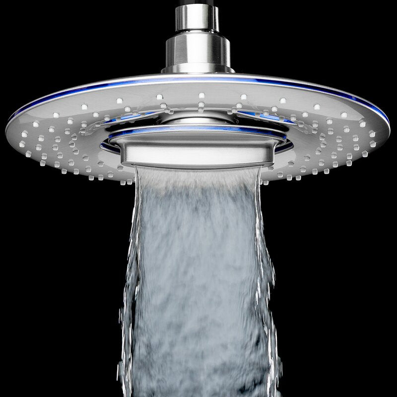 New AKDY Flood Adjustable Shower Head, Luxury rainfall and waterfall s ...
