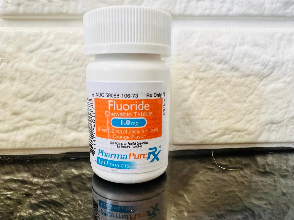 New sealed Fluoride Chewable Tablets Orange Flavour! BB 4/25 – The ...