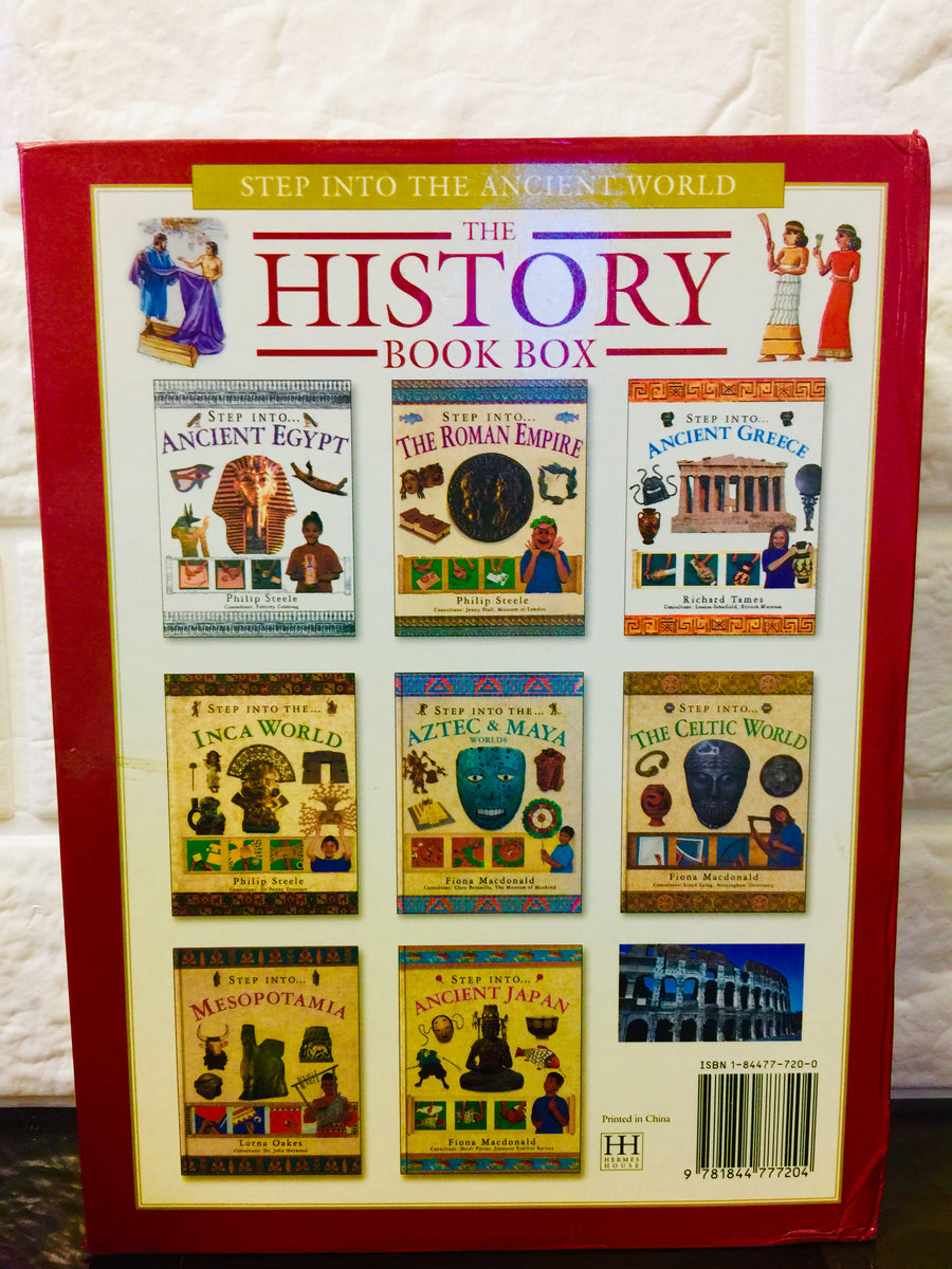 New The History Book Box: Step Into the Ancient World (includes 8 Book ...