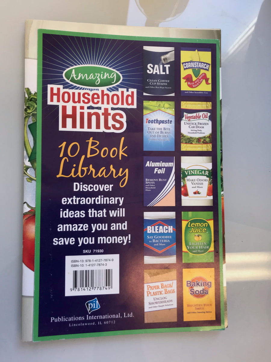 Amazing Household Hints 10 Book Library! Discover Extraordinary ideas ...