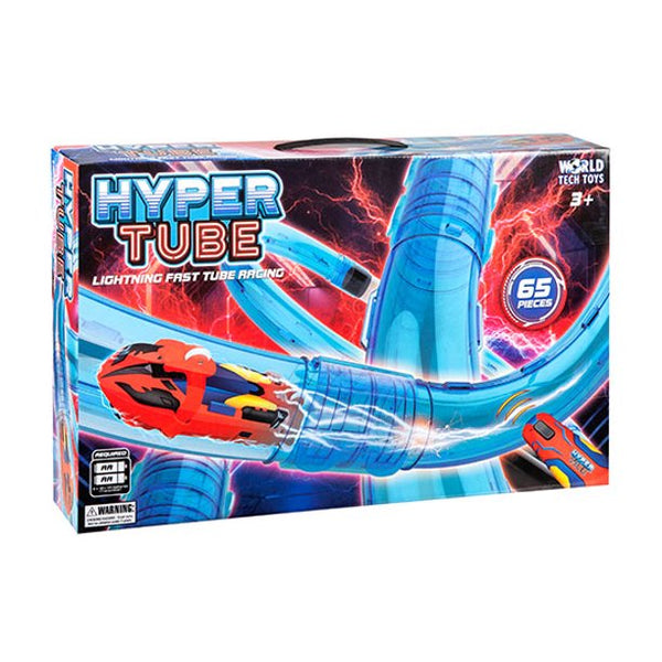 New Hyper Tube 65 Piece Lightning Fast Tube Racing Playset – The ...
