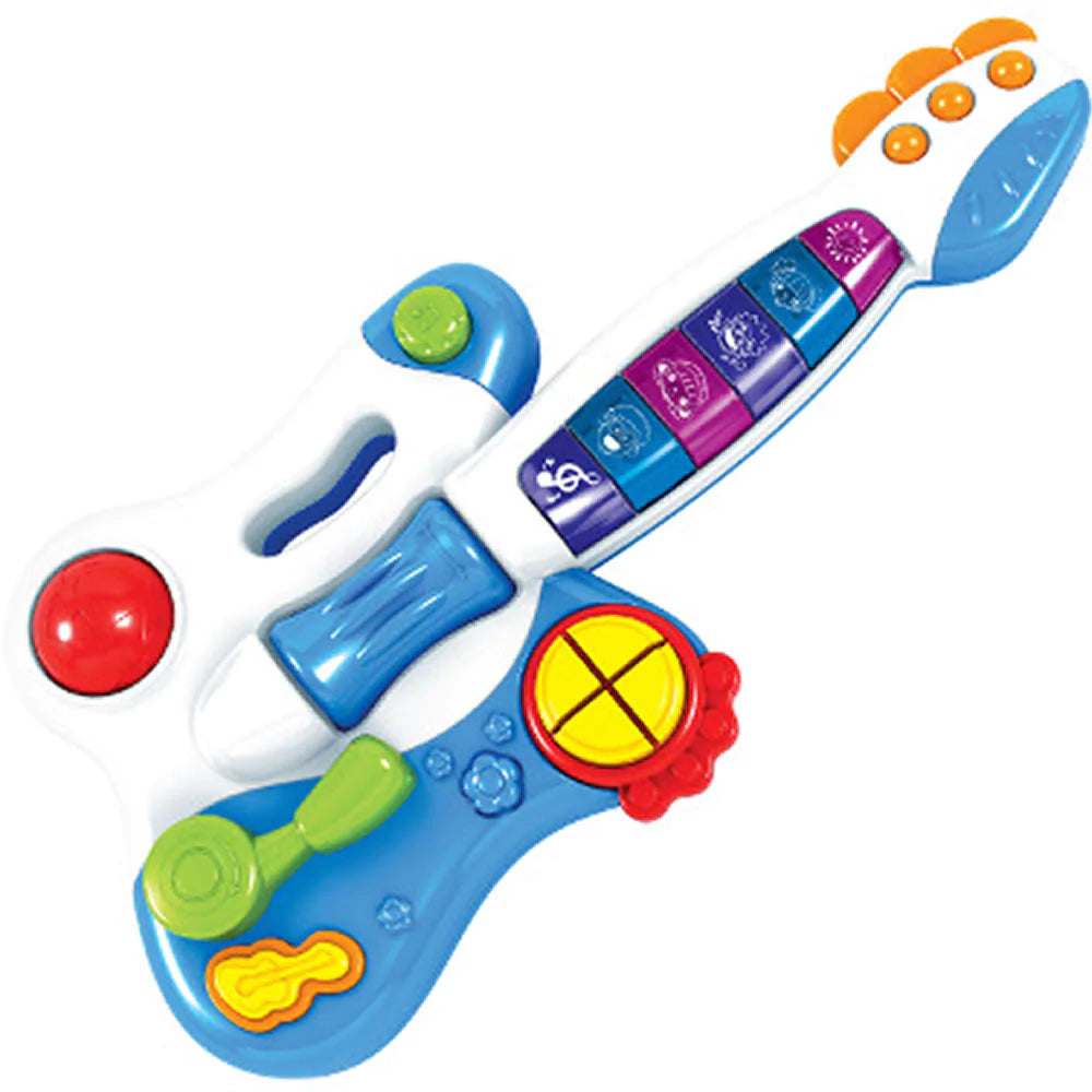 New Mini Explorers Musical Guitar with Lights – The Warehouse Liquidation