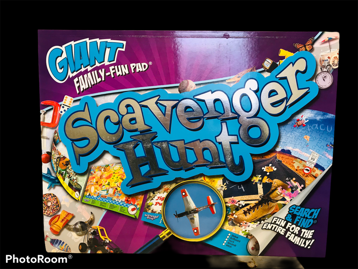 Giant Fun Pad Scavenger Hunt Search & Find Activity Book – The ...