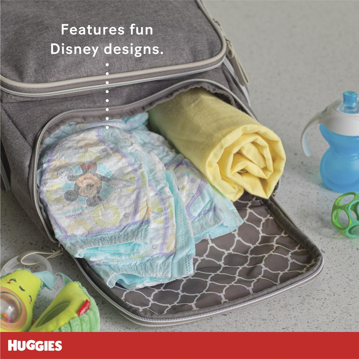 New in box! Huggies Little Movers Slip-On Diapers, Economy Pack, Size ...