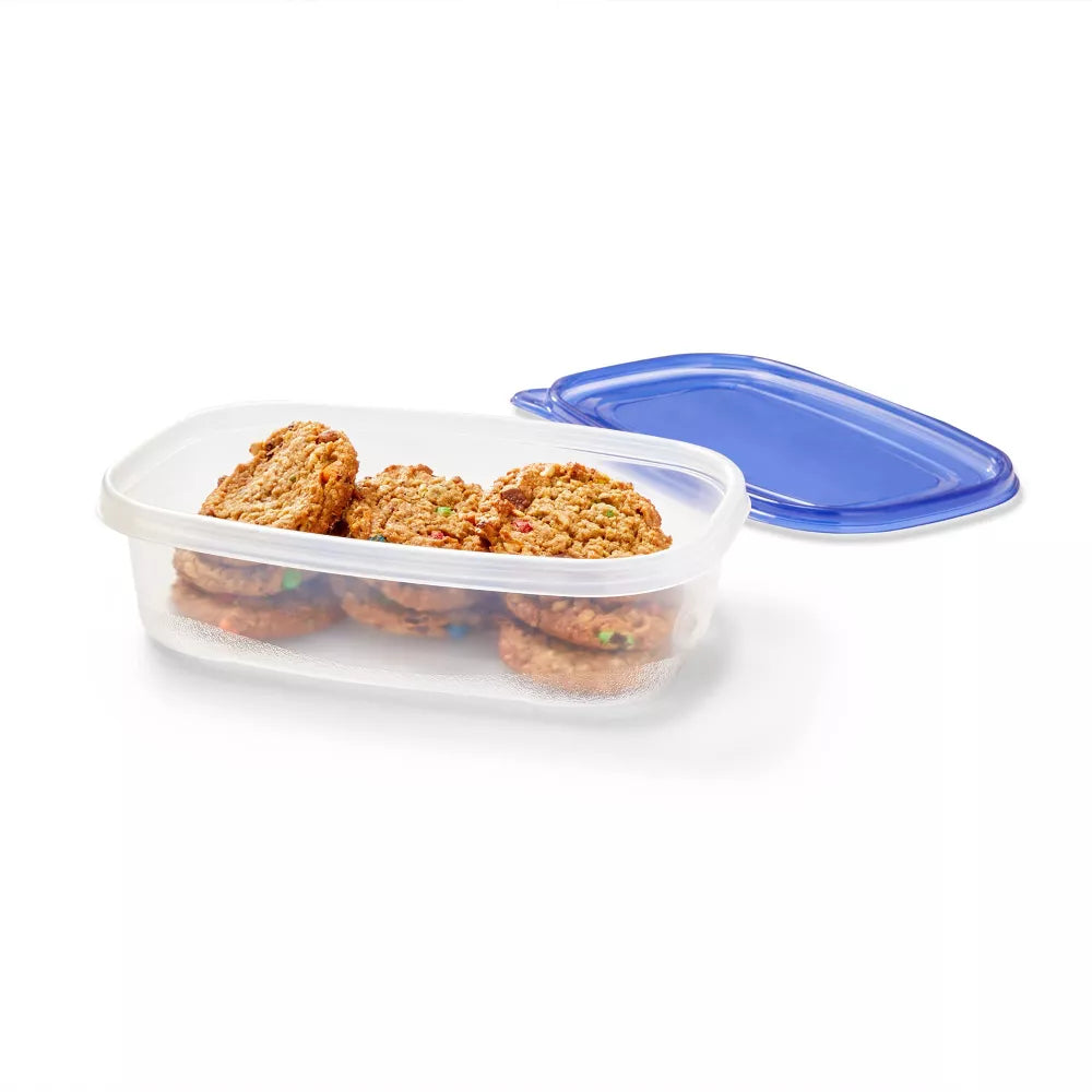 New Snap and Store Medium Rectangle Food Storage Container - 4ct/76oz ...