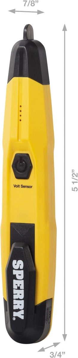 New Sperry Non-Contact Voltage Detector with flashlight VD6508, packag ...