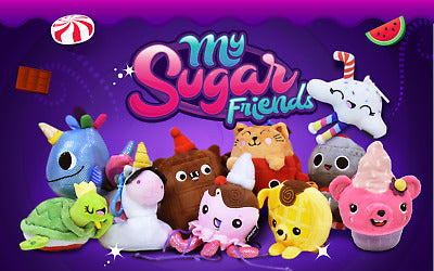 New in package! My Sugar Friends Assorted Plush Scented, Character is ...