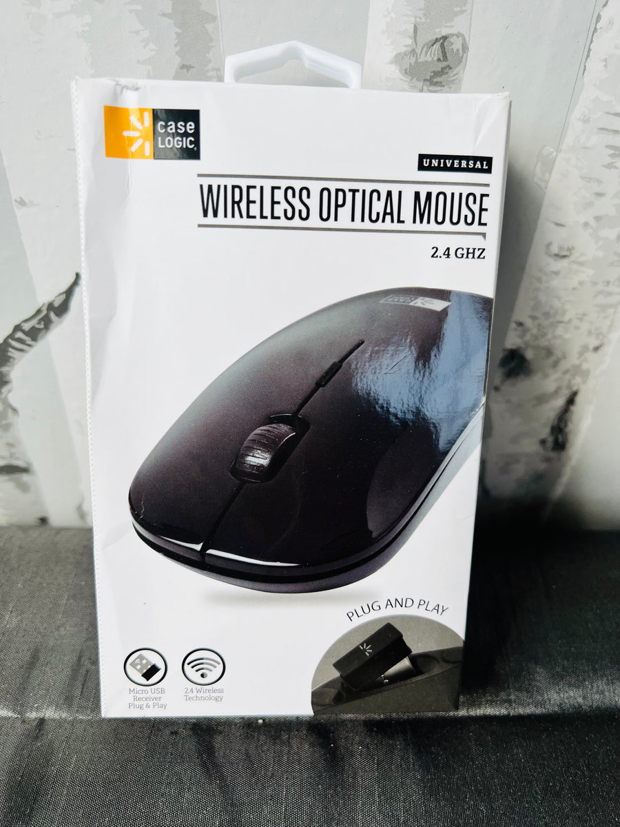 New Case Logic Wireless Optical Mouse! Black! – The Warehouse Liquidation