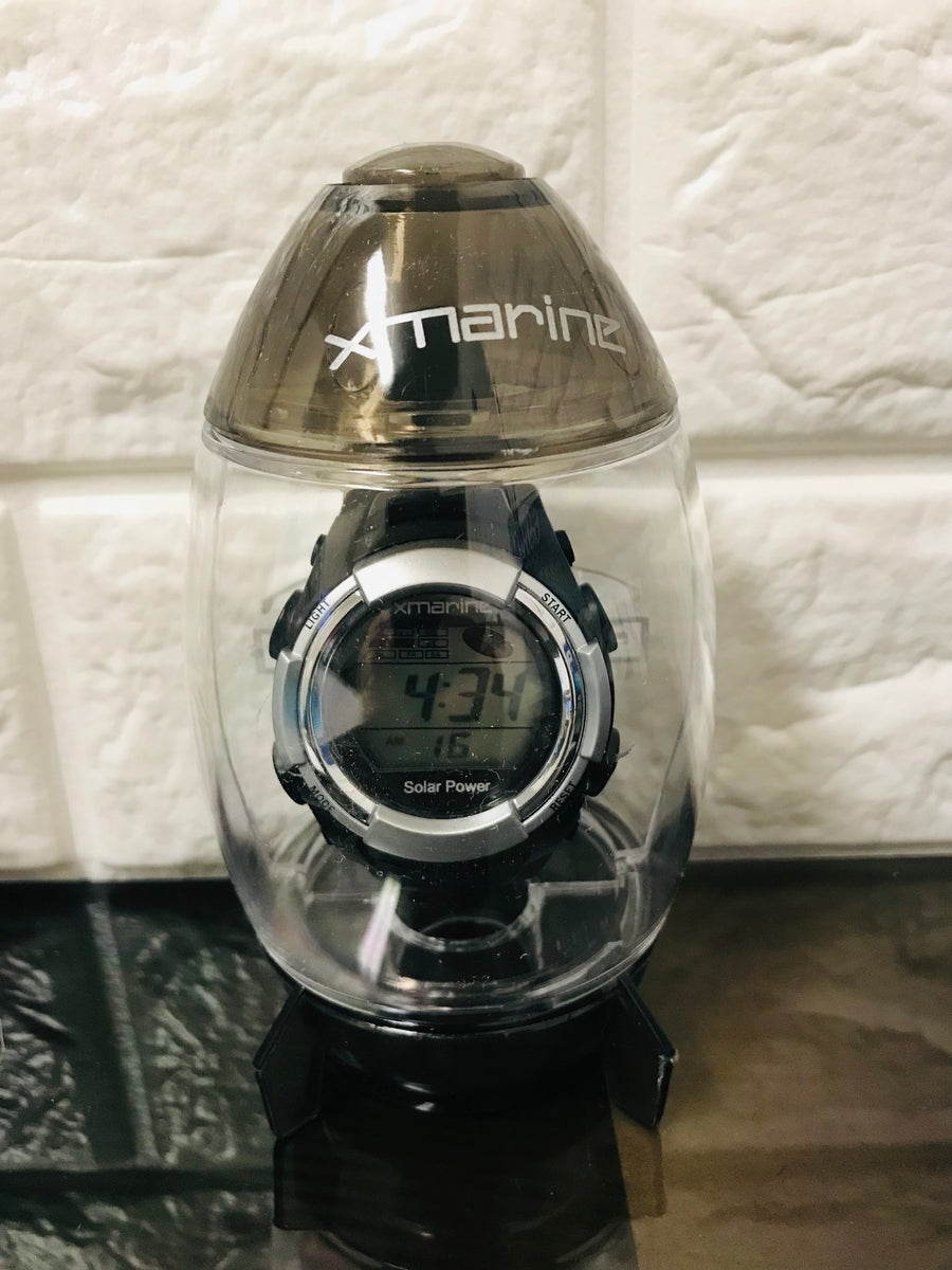 New Xmarine Solar powered Digital Watch! Natural Light charges battery – The Warehouse Liquidation