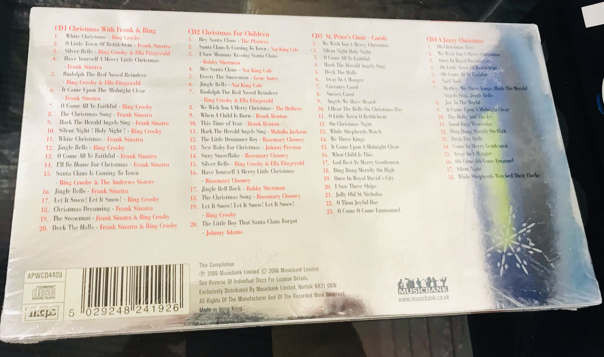 New sealed The Christmas 4 CD collection set , includes 4 digitally re ...
